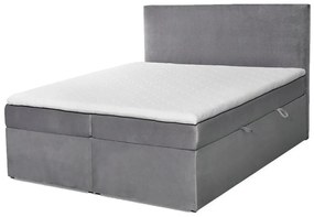 Manželská postel dvoulůžko BOXSPRING | 160x200 | VÝBĚR TKANINY A ČELA