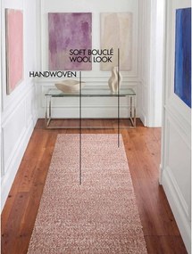 Starorůžový ručně tkaný běhoun 80x300 cm Notting Hill Portobello – Ted Baker