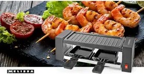 Melissa Raclette gril pro 2 osoby / Raclette gril / 400 W / grilovací