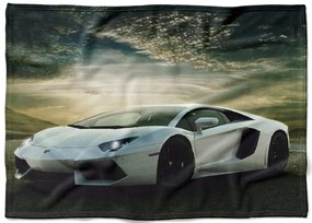 IMPAR Fleecová deka Lamborghini 150x120 cm (Rozměr : 150 x 120 cm, Podšití beránkem: NE)