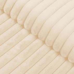 Plyš/umělá kožešina PL-009 Světle béžová - šířka 150 cm