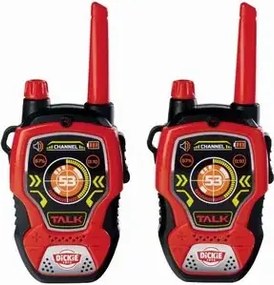 Dickie Vysílačky Walkie Talkie Fun 16 cm 2 ks v setu / 2,4 GHz / dosah