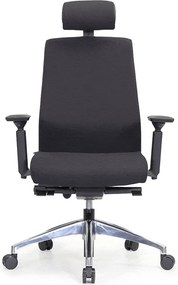 Ergonomická kancelářská židle MOSH Elite T3 Pro černá