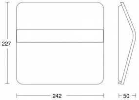 STEINEL 035730 - LED Solární domovní číslo XSolar LH-N LED/0,03W IP44