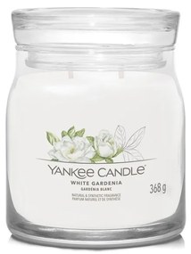 Yankee Candle Signature svíčka střední White Gardenia, 368g