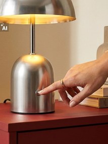 Sinsay - LED stolní lampa ve tvaru houby - sříbrná