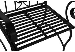 Zahradní židle DKD Home Decor, Černá (63,5 x 52 x 98 cm)