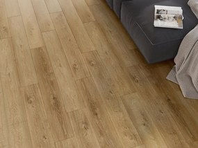 Mexen Sunset Hills vinylové panely 1240 x 182 mm SPC 6,5 mm, podložka IXPE 1,5 mm, 4 V-spára, Dub - F1037-1240-182-505-4V1-01