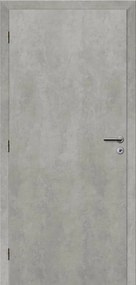 Solodoor Interiérové dveře 60 L, 60 × 197 cm, fólie, levé, beton, plné