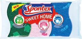 Spontex Sweet Home houbička na nádobí (3 ks)