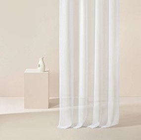 Room99 Záclona na kroužcích Novelia Barva: Bílá, Velikost: 300 x 250 cm