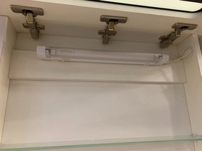 Kingsbath Lynx 80 zrcadlová skříňka do koupelny s LED podsvícením