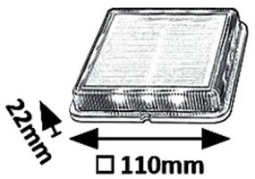 Rabalux 8104 - LED Venkovní solární svítidlo BILBAO LED/1,5W/3,2V 4000K IP67