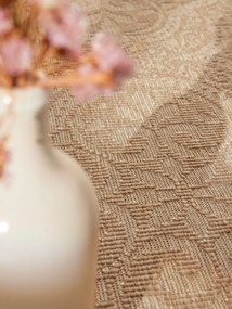 NORTHRUGS, Kusový koberec Duet Rosel 106252 Beige/White kruh - na ven i na doma, 160x160 (průměr) kruh, béžová, chodba / předsíň