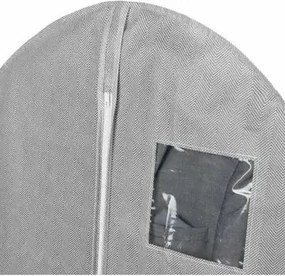 Compactor Boston Obal na obleky a krátké šaty šedá / 60 x 100 cm