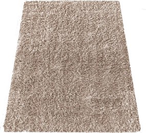 DY Karamelový protiskluzový koberec shaggy Camel Rozměr: 60x100 cm