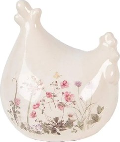 Keramická slepička - 12 cm