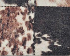 Kuchyňský koberec omyvatelný Zvířecí kůže 45 x 150 cm samet 136576