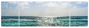 Obraz mořské hladiny (170x50 cm)
