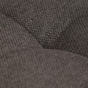 Relaxační křeslo ušák LIKAM - šedá látka