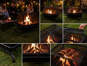 IQ Garden Velké kryté ohniště PIT-016 - 93 cm IGNIRA 327265