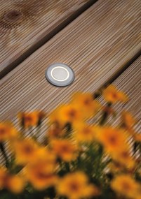 P 94363 Zemní svítidlo IP65 3.000K 2W ocel umělá hmota 230V kruhové plné - PAULMANN