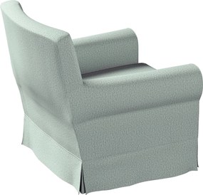 Potah na křeslo IKEA Ektorp Jennylund barva zelená látka pletený vzor