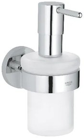 Grohe Essentials - Dávkovač tekutého mýdla s držákem, chrom 40448001