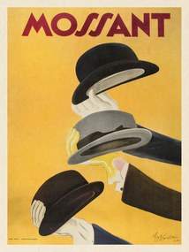 Obrazová reprodukce Mossant (Vintage Hat Ad) - Leonetto Cappiello, (30 x 40 cm)