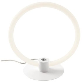 Redo 01-2227 stolní LED stmívatelná lampa Spell pískově bílá, 12W, 3000K, 31cm