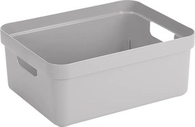 Úložný box Sigma Home, 44,5 × 34,5 × 18 cm, 24 l, šedý