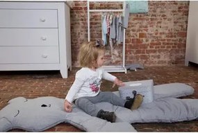 Childhome Hrací deka medvěd Teddy Jersey Grey 150cm