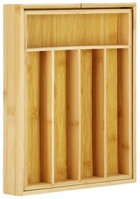 Příborník do zásuvky 45 cm, přírodní bambus SPRINGOS HA5089