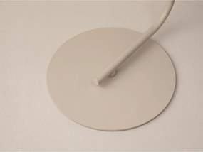 Krémová kovová stolní lampa (výška 42 cm) Nocte – Micadoni