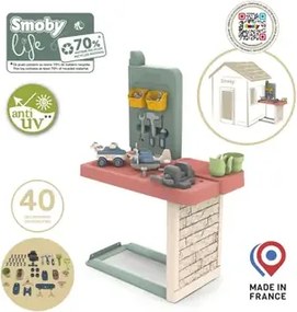 Smoby Zahradní dílna pro kutily k domečku Life / od 2 let
