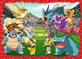 RAVENSBURGER Puzzle Pokémon Poměr síly 1000 dílků 70x50cm skládačka 2412000628