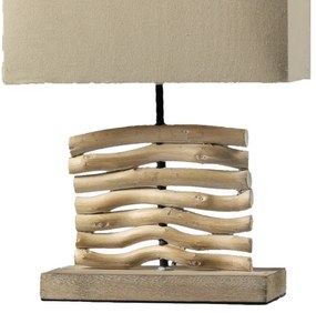 ONLI - Stolní lampa MARICA 1xE27/22W/230V béžová 38 cm