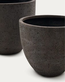 Betonové obaly na květináče v sadě 2 ks ø 50 cm Serili – Kave Home
