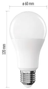 Emos lighting LED žárovka Classic A60 / E27 / 13 W (100 W) / 1521 lm / teplá bílá 1525733281