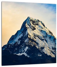 Obraz zasněžených hor, Nepál (30x30 cm)