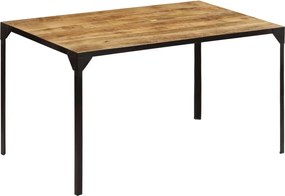 vidaXL Jídelní stůl 140 x 80 x 76 cm masivní mangovníkové dřevo [246629]