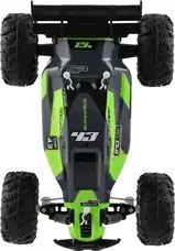 TEDDIES RC Buggy zelená / 2,4 GHz / na baterie / plast / od 6 let