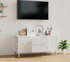 vidaXL TV skříňka 102x44,5x50 cm kompozitní dřevo [819602] Barva: Černá