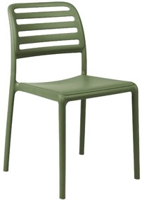 Nardi Zelená plastová zahradní židle Costa