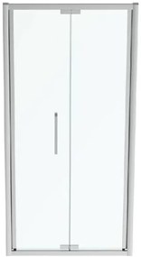Ideal Standard i.Life - Sprchové dveře skládací 900 mm, silver bright/čiré sklo T4851EO