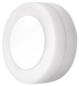 Elegantní kruhové nástěnné svítidlo TUNE - bílá