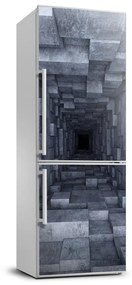 Wallmuralia Samolepící nálepka na ledničku stěnu Tunel 60x180 cm