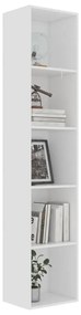 Petromila Knihovna bílá 40 x 30 x 189 cm dřevotříska