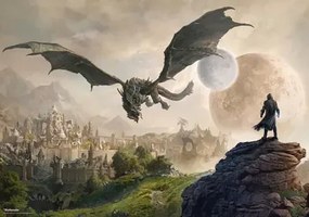 GOOD LOOT Puzzle Elder Scrolls Online: Elsweyr / 1000 dílků / 68,3 × 4