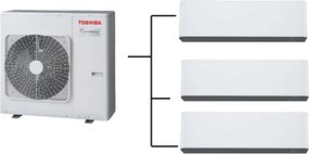 Klimatizace Toshiba Shorai Curve white 1+3 ( 2,5kW + 2,5kW + 3,5kW ) Multi-split R32